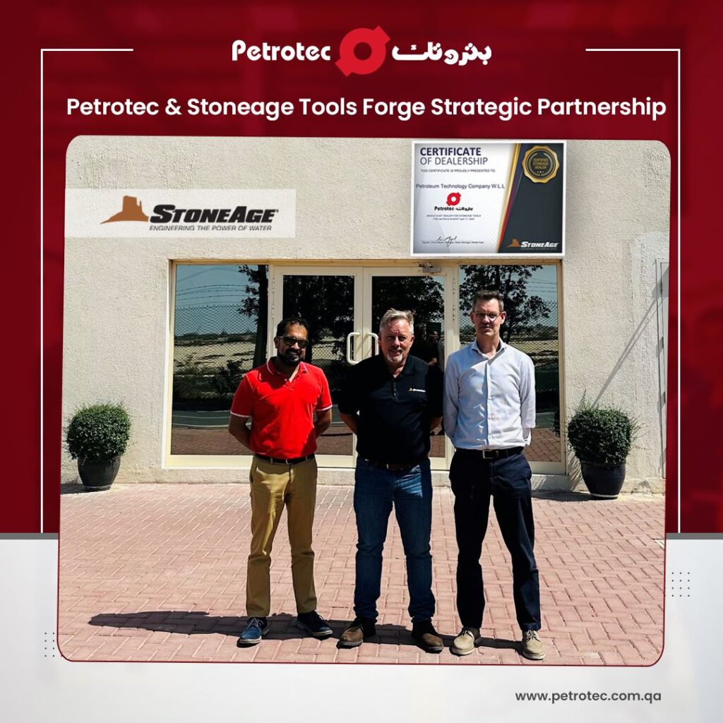 Petrotec Partners with StoneAge for Waterjet Solutions in Qatar & Kuwait